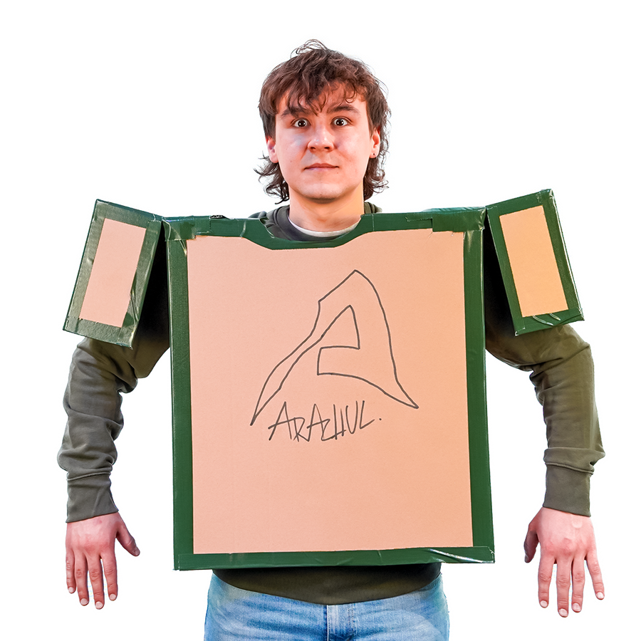 Arazhul Studios Exklusiver Luxus Papp-Pullover – Arazhul Shop